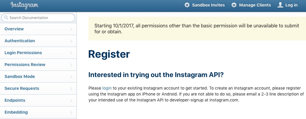 Get Instagram Client ID & Client Secret Key For Your Application ... Get Instagram Client ID & Client Secret Key For Your Application ...